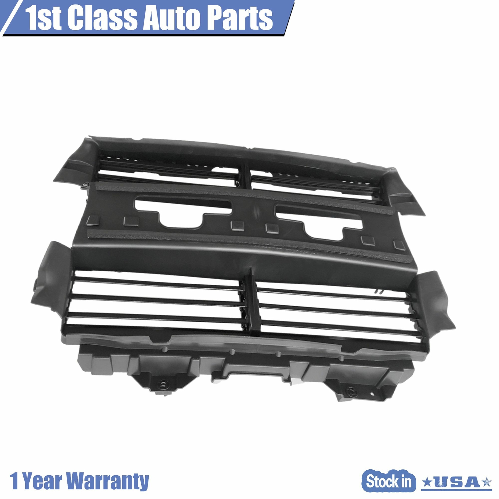 Radiator Shutter Assembly For 2013-2019 Ford Explorer JB5Z8475A Black ...