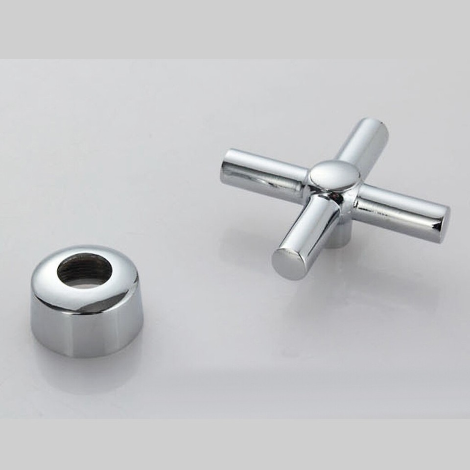 2PCS Universal Tap Cross Double Valve Tap Handles Valve Faucets ...