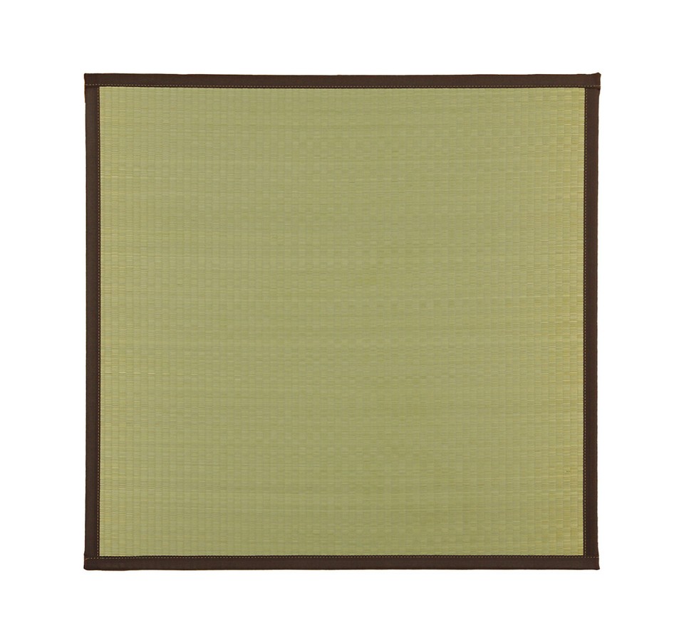 IKEHIKO Japanese rush grass Tatami Mat 82×82cm Rug Carpet Green Brown ...