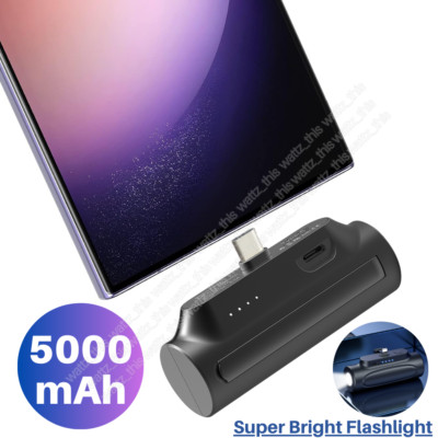 5000mAh Wireless Mini Power Bank Fast Charge Portable Charger ...
