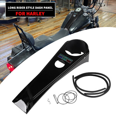 Long Rider Style Dash Panel For Harley Dyna Disc Electra Glide Softail ...