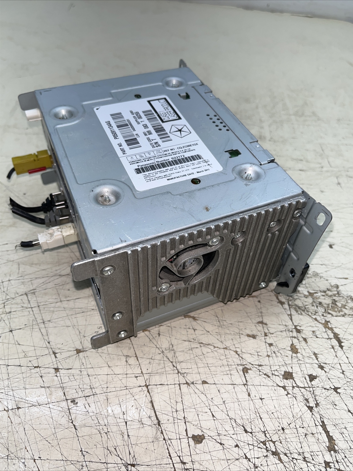 2011-2014 Dodge Charger OEM RADIO STEREO NAVIGATION GPS CD DVD PLAYER ...