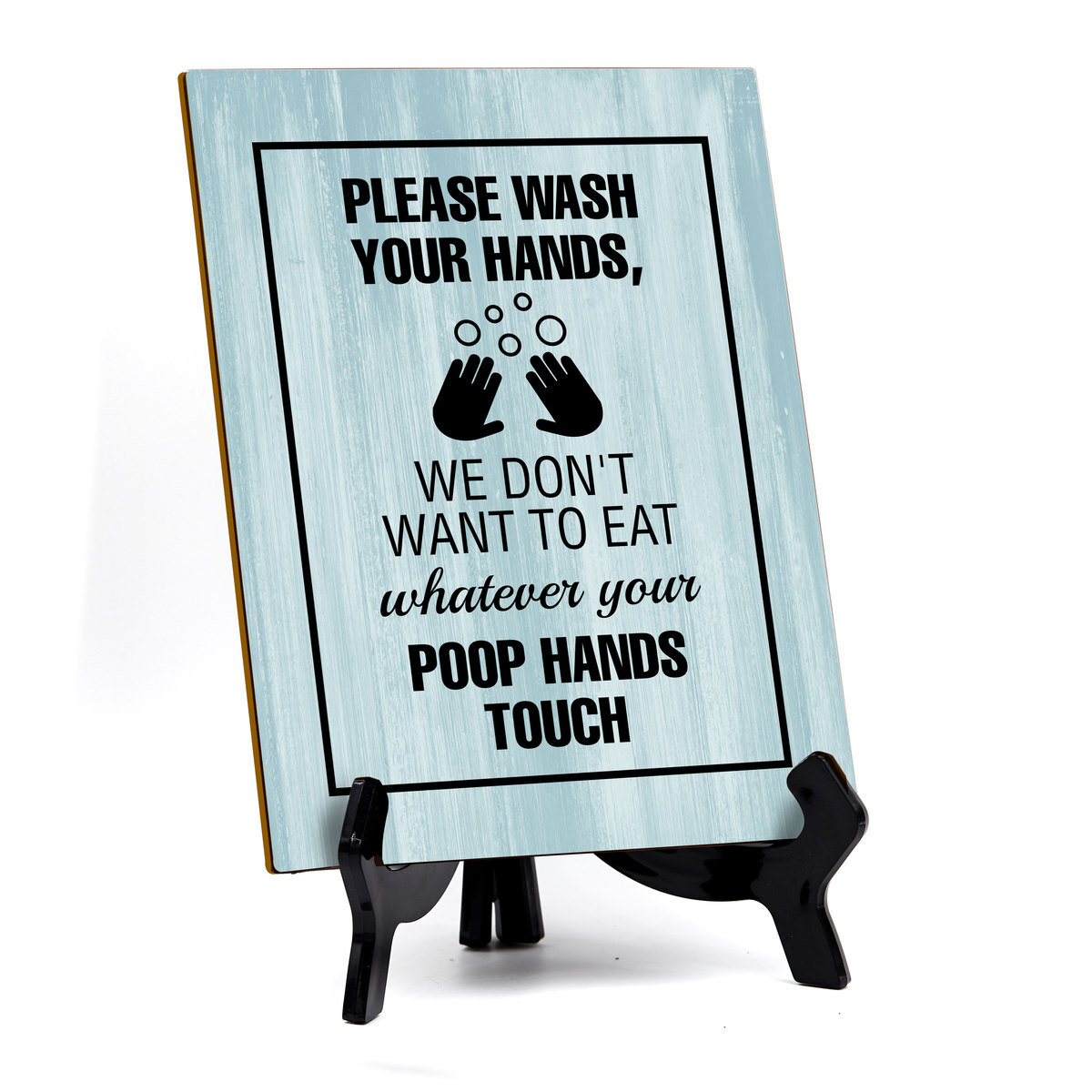 Wash Your Hands Sign Funny