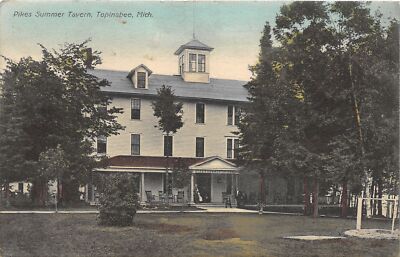 J59/ Topinabee Michigan Postcard c1910 Pikes Summer Tavern 339 | eBay