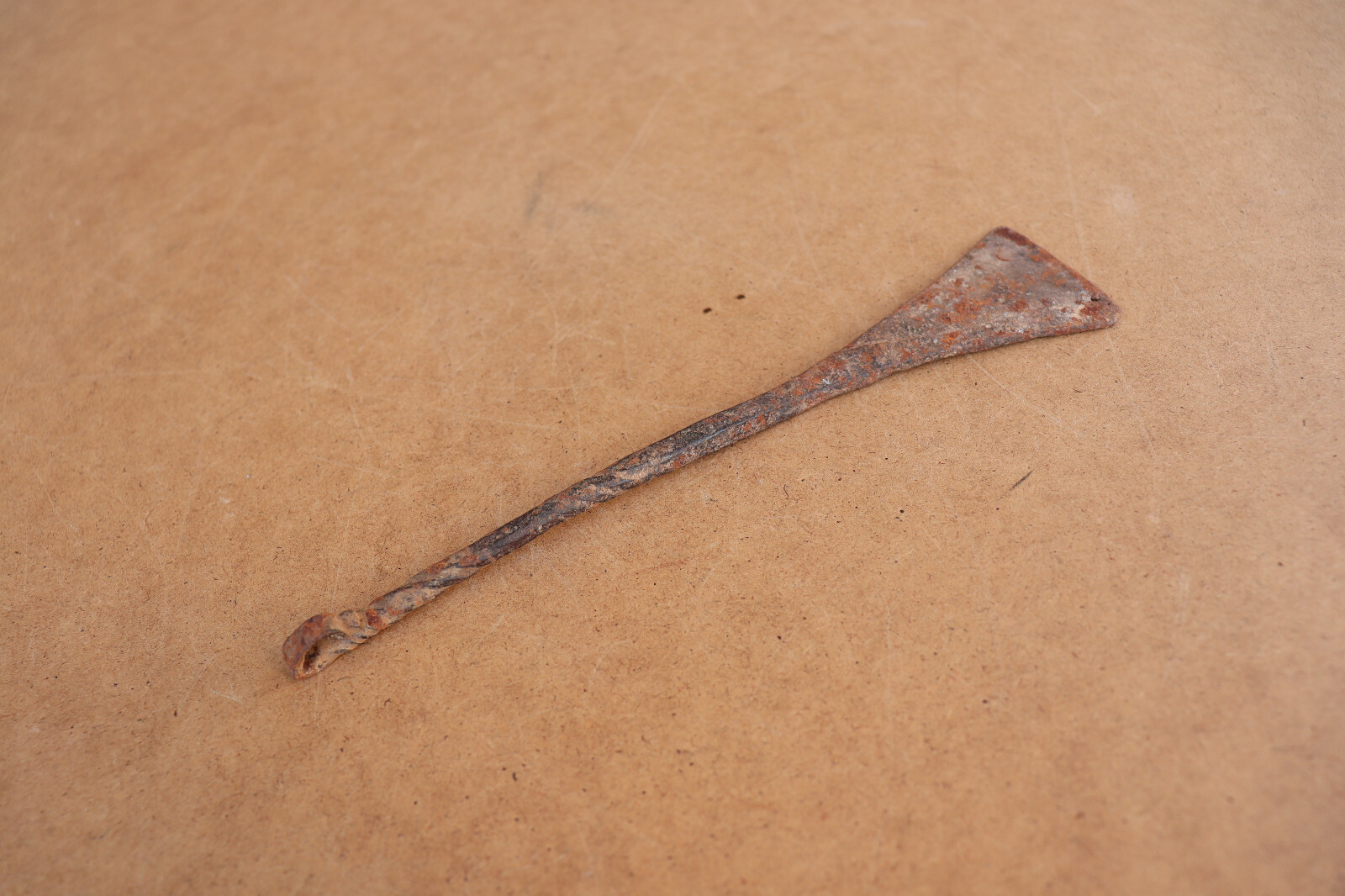 Vintage Paddle Antique Primitive Kitchen Scapula Tool Hand Wrought ...
