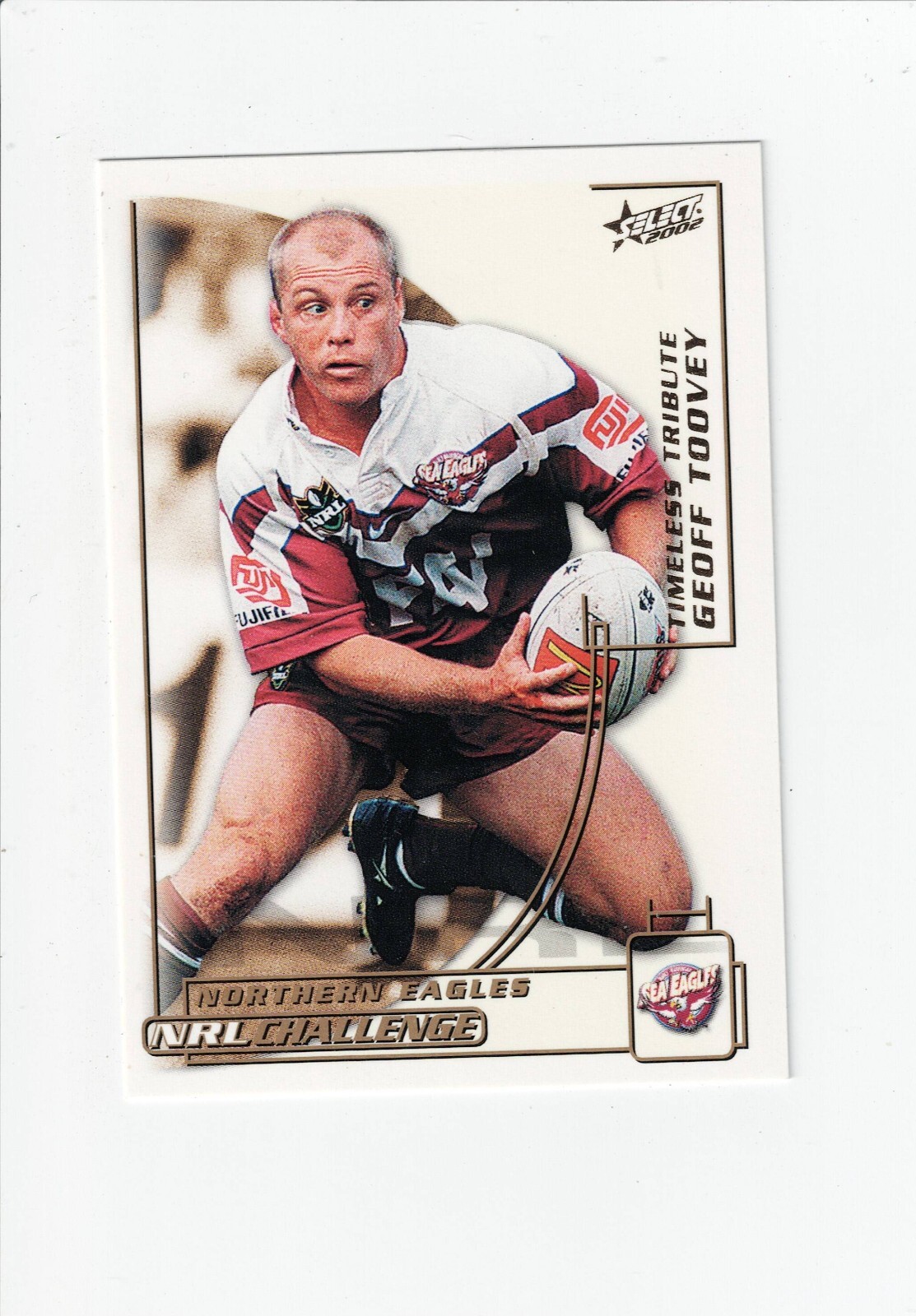 2002 Select NRL Challenge Rugby League Geoff Toovey #122 (Northern ...