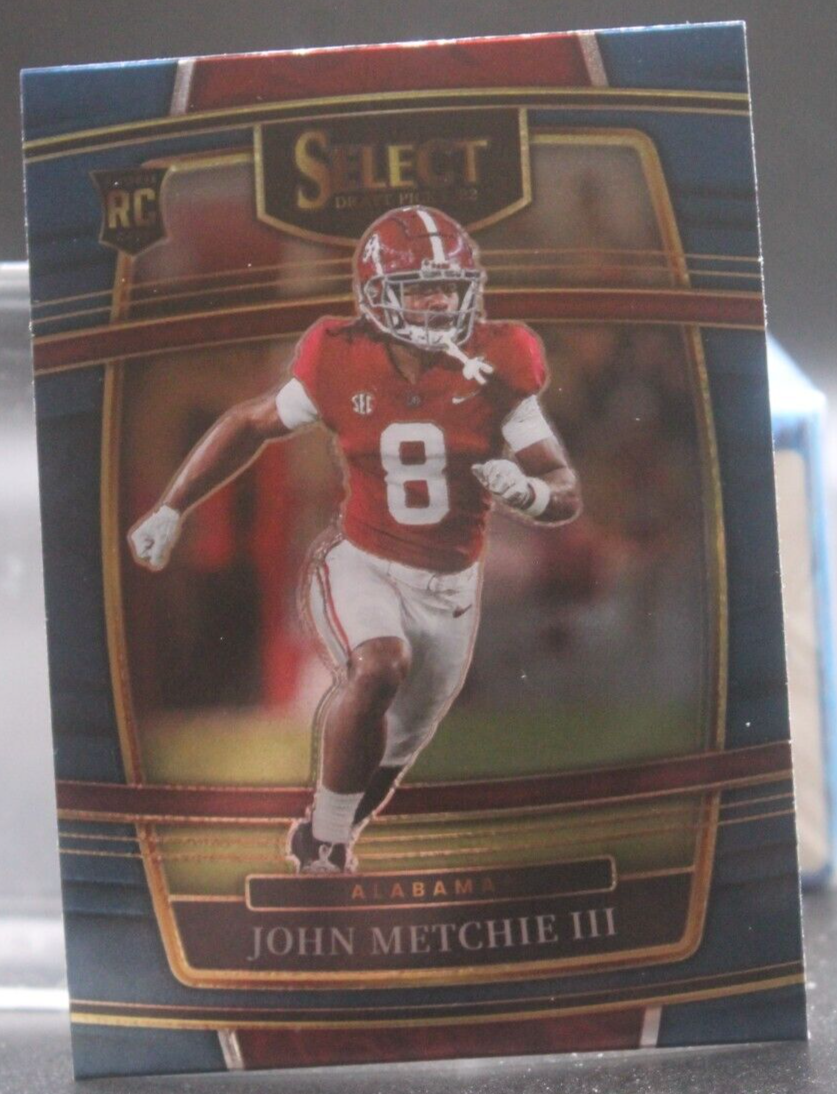 John Metchie III (Alabama Crimson Tide/RC) - 2022 Panini Select Draft ...