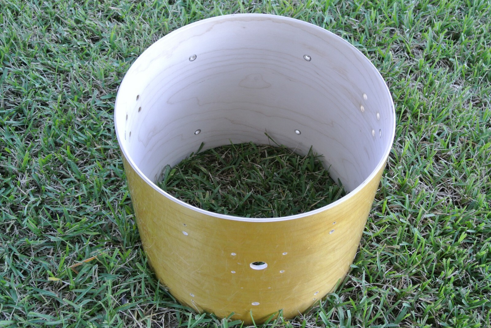 YAMAHA STAGE CUSTOM 18" NATURAL LACQUER BASS DRUM SHELL for YOUR DRUM ...