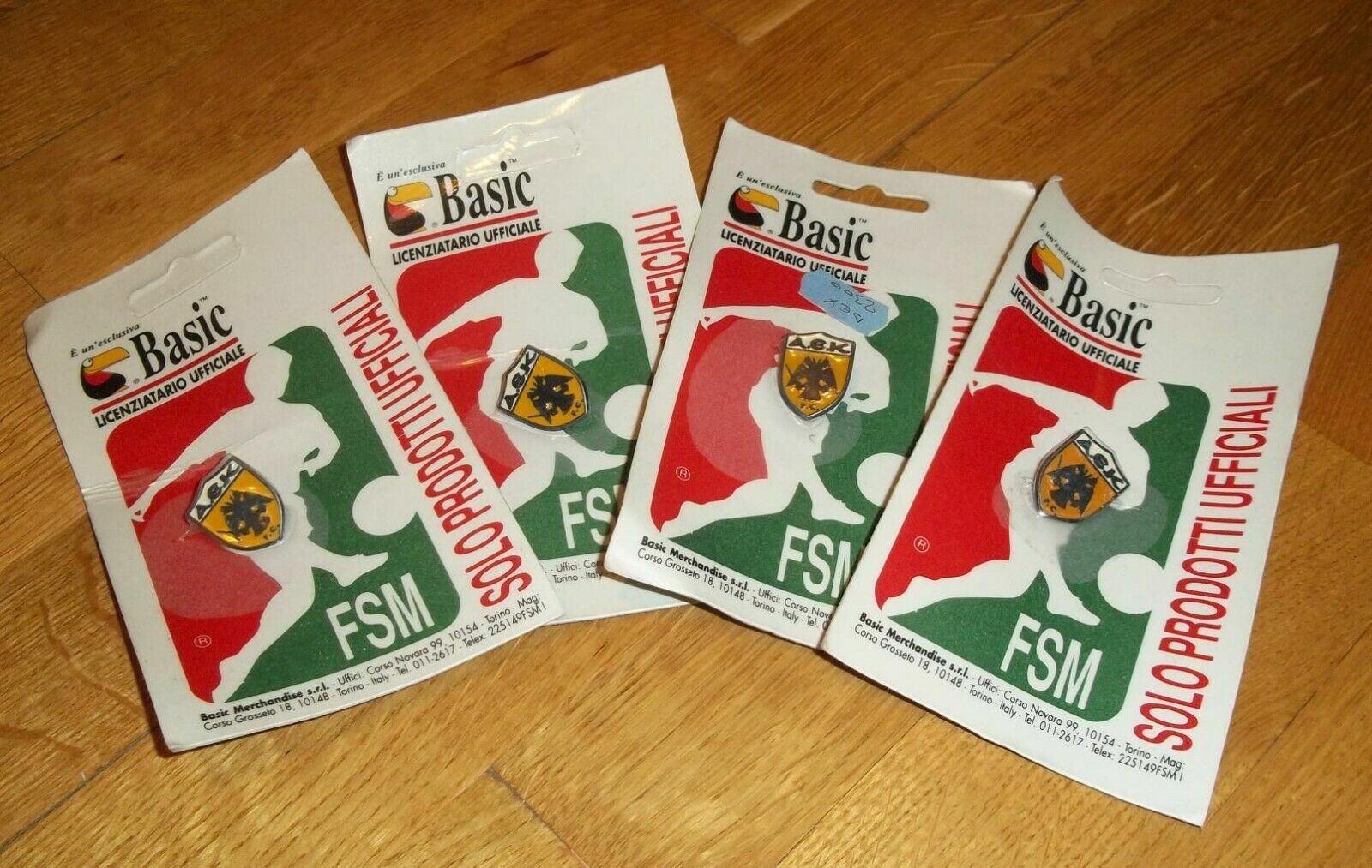 AEK Athens Official 1993 Basic Sealed Pin (1) | eBay