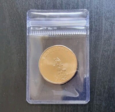 $1 BLUEY 2024 1 DOLLAR Coin BUCK Unc In Free Holder KCIII non Coloured ...