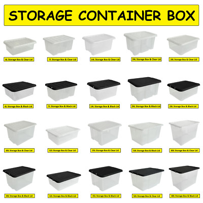 STORAGE CONTAINER BOX STRONG DURABLE LIGHTWEIGHT VERSATILE SAFE ...