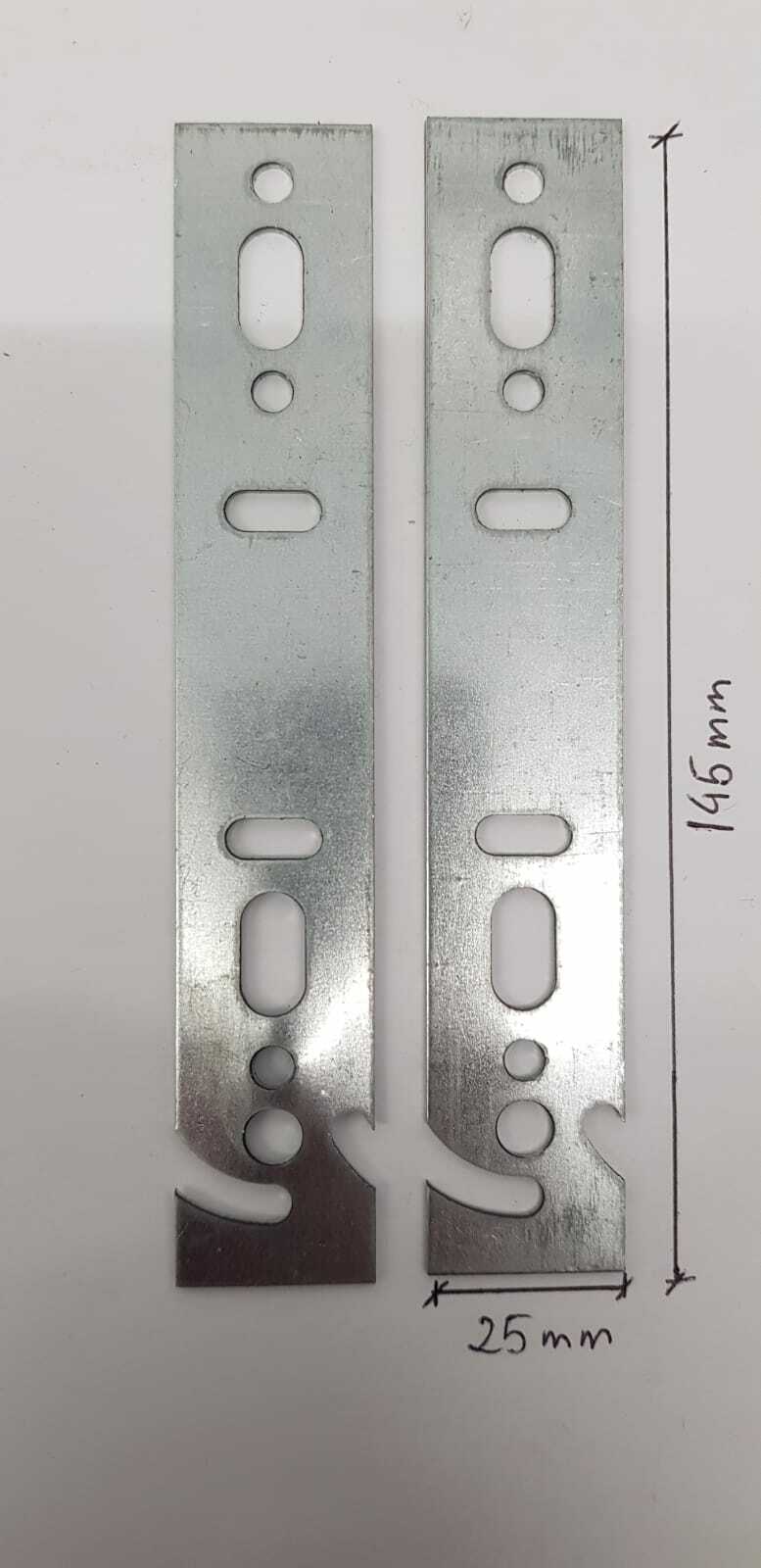 10x Window Fixing Brackets Steel Frame Clips Lugs Mounting Anchors UPVC ...