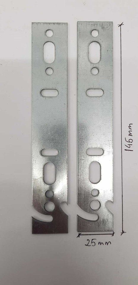 10x Window Fixing Brackets Steel Frame Clips Lugs Mounting Anchors UPVC ...