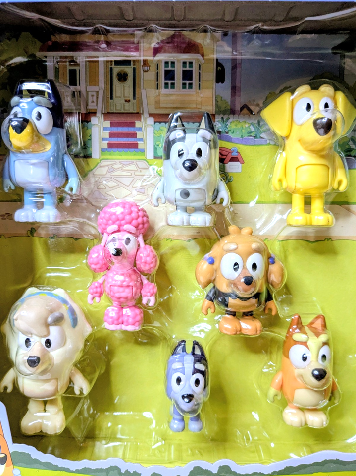 Bluey Neighborhood Friends 6-Figure Pack – Moose Toys – NIB | eBay