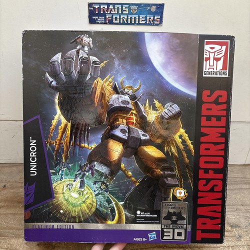Transformers Hasbro 2016 Unicron 30th Anniversary Platinum Edition ...