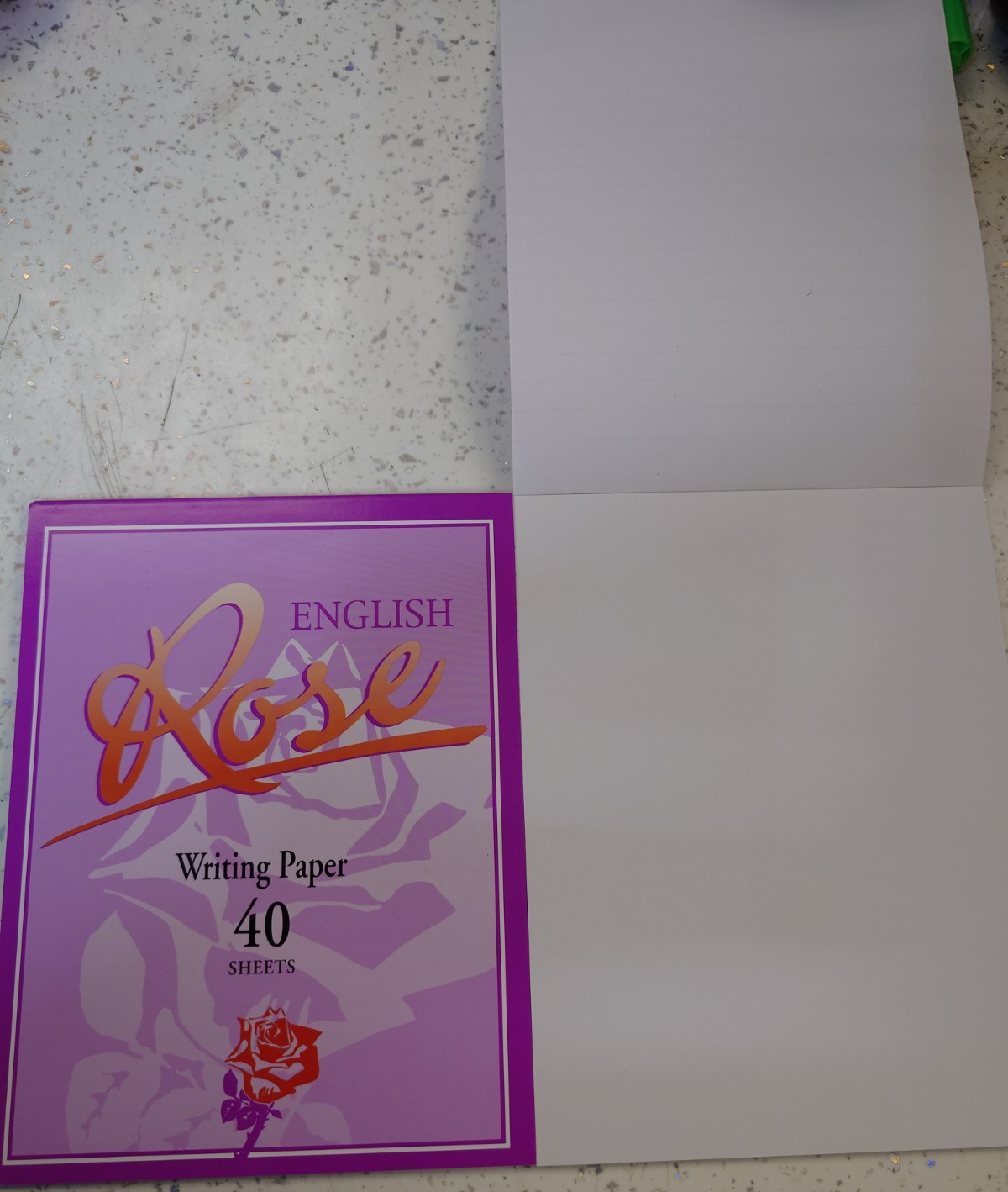White Plain Letter Writing Pad 40 Sheets Duke size 175mmx135mm - Pack ...