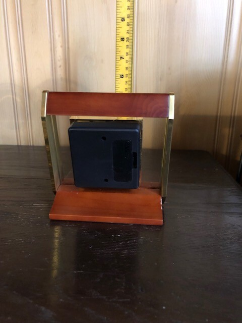 Stuart Austin Solid Wood Heavy AWARD Desk Clock Battery NEW | eBay
