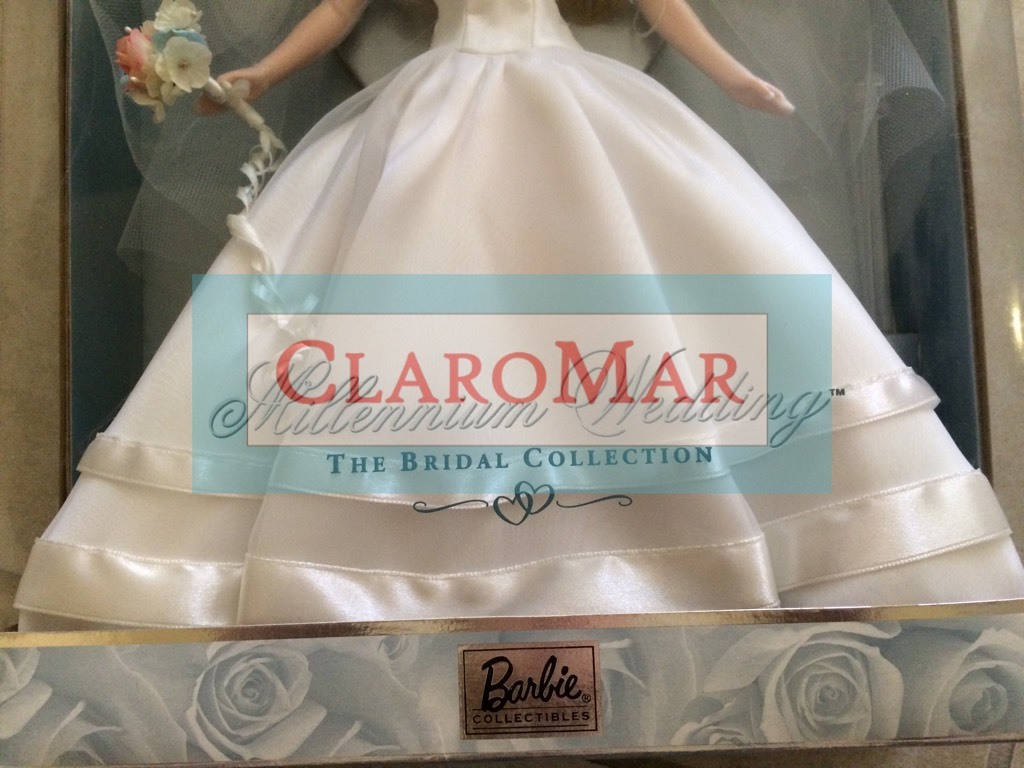 ☀️ BARBIE Collectors 1st in Series Millennium Wedding Bride Doll Blonde ...