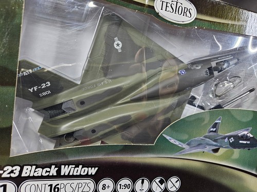 Testors 1/90 Yf-23 Black Widow Aircraft Quick Build Kit 650019 for sale ...