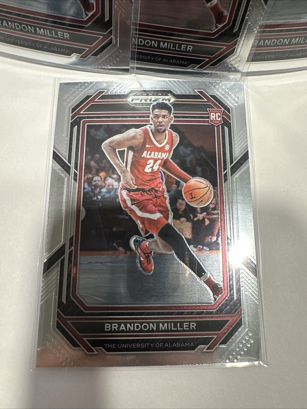 Brandon Miller 2022-23 Prizm Draft Picks Rookie Card RC #63 Alabama ...
