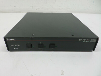Extron 4-port VGA Video and Stereo Audio Switcher, SW VGA/Ars Series, 4 ...