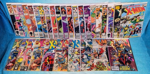 Uncanny X-Men #201 - 247 + Annuals & More - 31 Book Lot - Marvel Comics ...