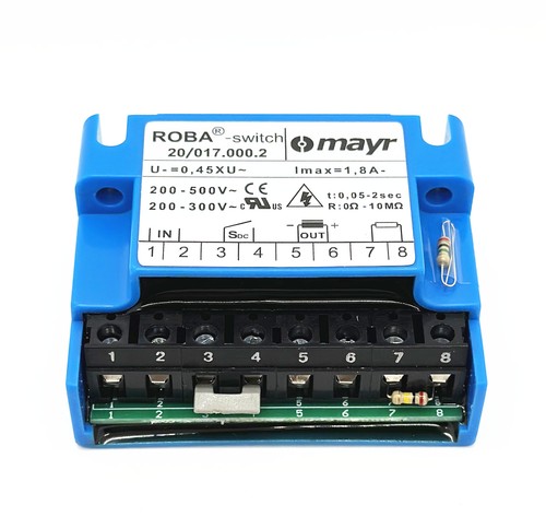 MAYR Brake Rectifier module ROBA-switch 20/017.000.2 200-500V 200-300V ...