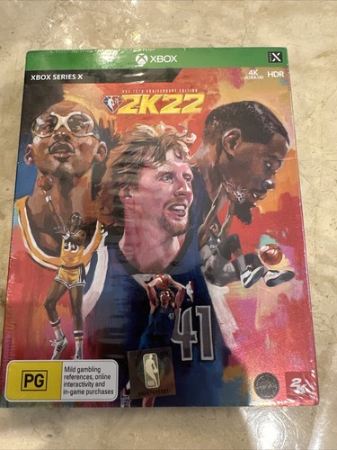 XBOX One Basketball NBA 2K22 75th Anniversary Edition Game | eBay Australia