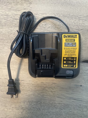 New Dewalt DCB112 12V & 20V Max Li-ion Battery Charger replaces DCB100 ...