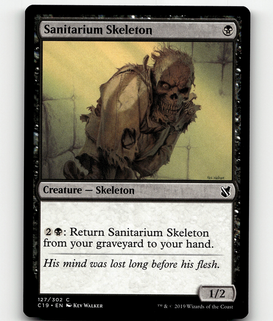 MTG - Sanitarium Skeleton - Commander 2019 | eBay