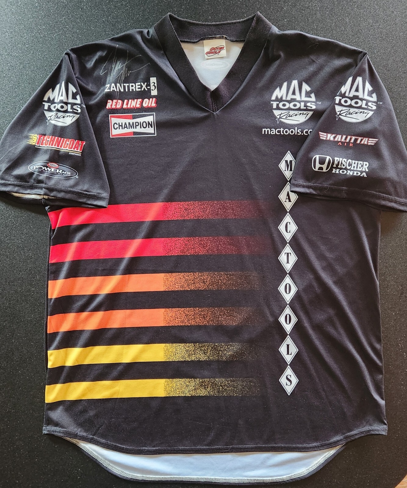 NHRA Top Fuel Mac Tools Scott Connie Kalitta Jesse James Autographed ...