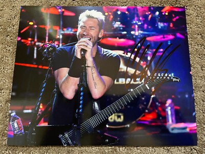 CHAD KROEGER NICKELBACK SIGNED 8X10 AUTOGRAPHED PHOTO PROOF | eBay