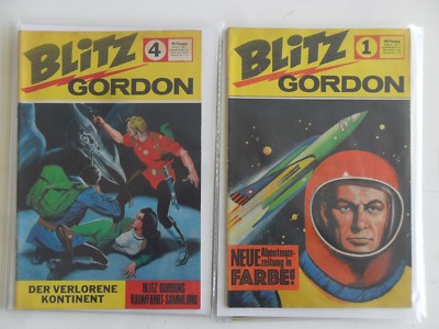 6x BLITZ Gordon Nr. 1+2+3+4+5+6 (Semic Comic Verlag) - Zustand 1-2 | eBay