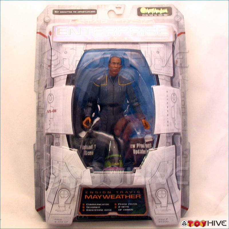 Star Trek Enterprise Art Asylum Travis Mayweather - worn packaging | eBay