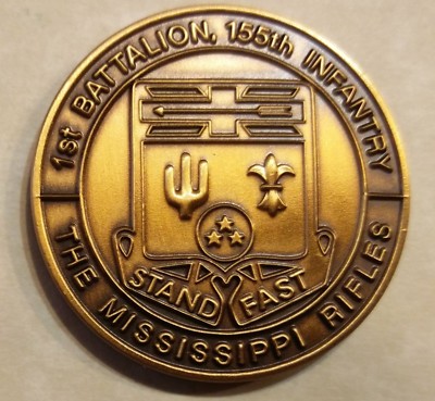 155th Infantry 1st BN Rangers Pathfinders Army Challenge Coin | eBay
