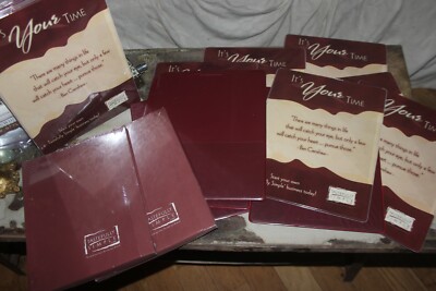 Tastefully Simple Lap Boards 2.50 each..Plus 17 & Presentation Folders ...