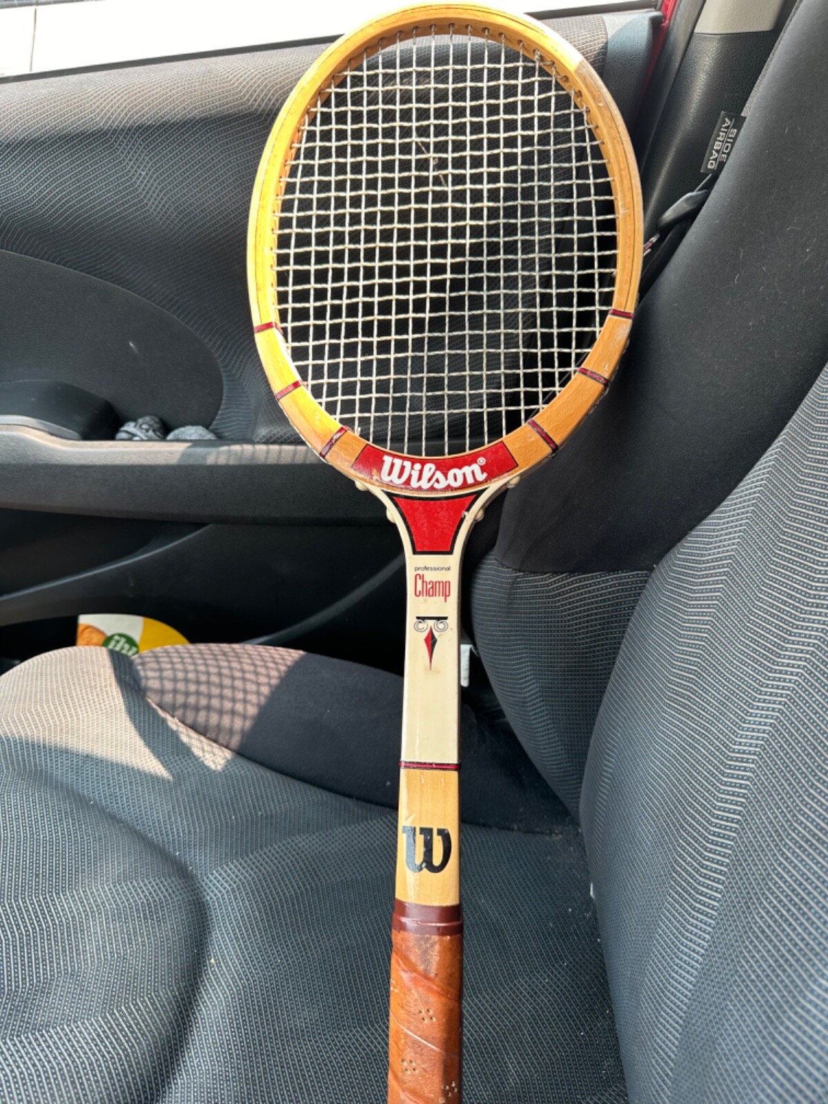 Vintage Jimmy Connors Wilson Professional Champ Wooden Tennis Racquet 4 ...