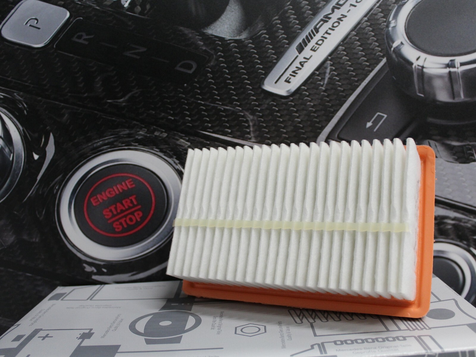 NEW Genuine Smart Fortwo Forfour (453) OM281 Engine Air Filter ...
