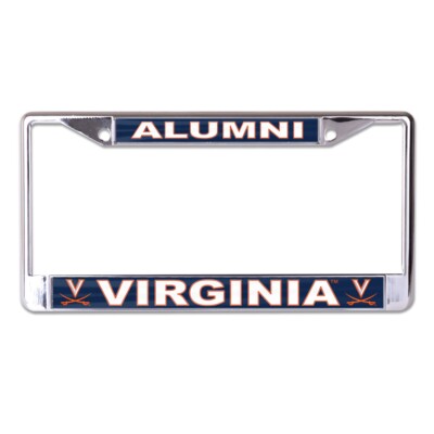 University of Virginia (Cavaliers) Chrome License Plate Frame | eBay