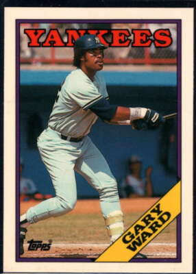 1988 Topps Tiffany #235 Gary Ward NM-MT Yankees | eBay