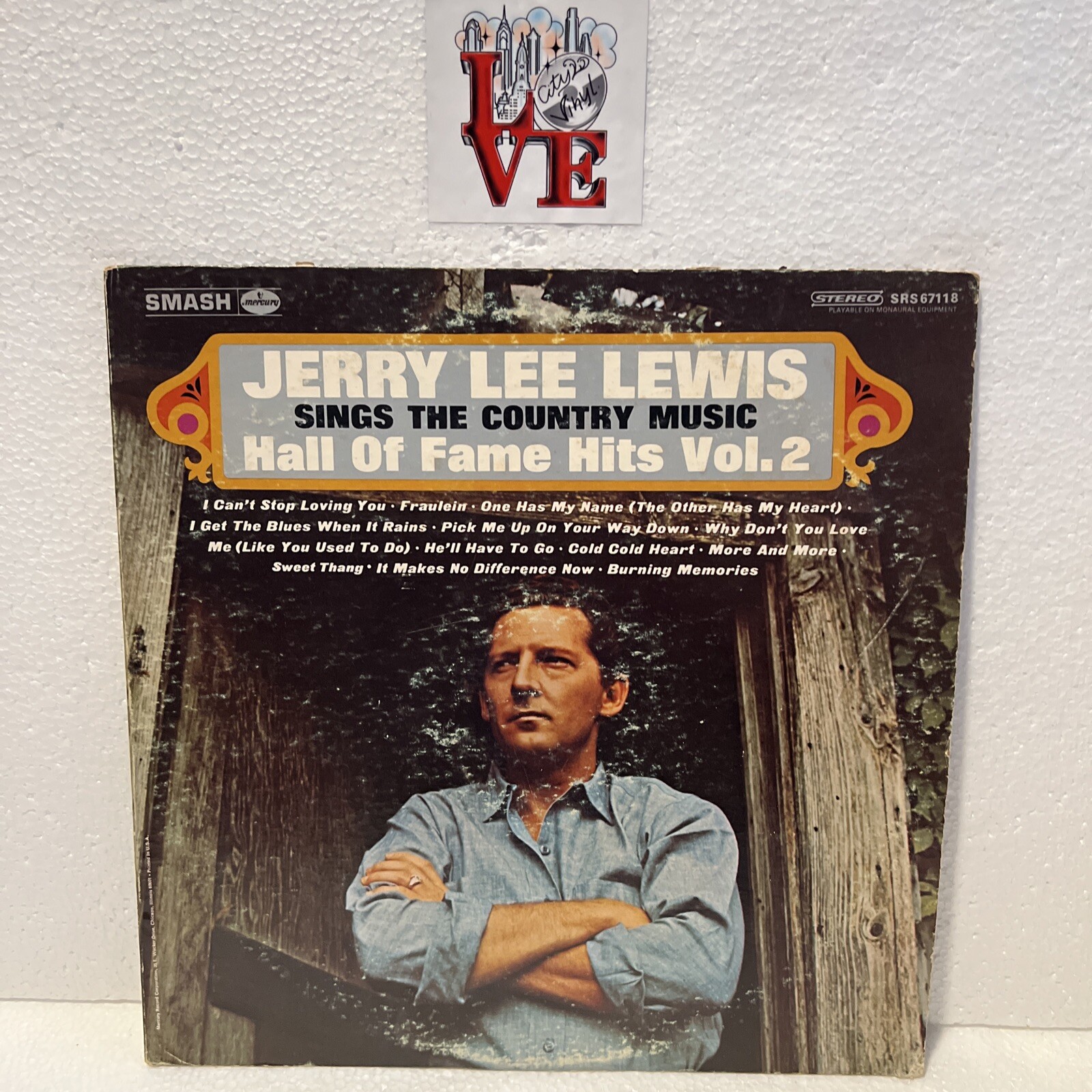 Jerry Lee Lewis Sings The Country Music Hall Of Fame Hits Volume 2 ...