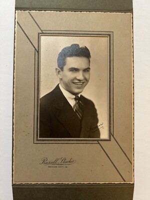 Photo Handsome Male "Irvin" Mason City Iowa | eBay