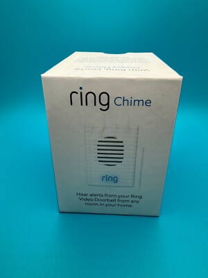 Ring Chime White 1st Gen Ring Door Bell Outlet Plug In Original Box ...