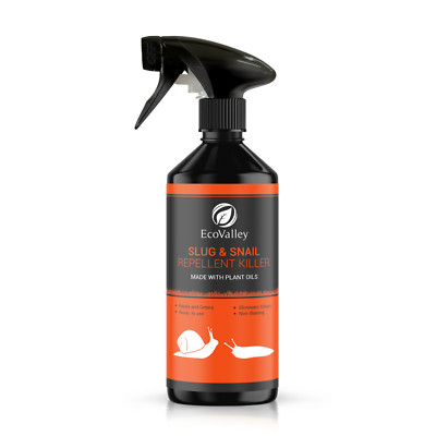 EcoValley Natural Slug And Snail Repellent Killer Indoor/Outdoor Home ...