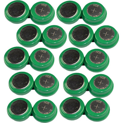 10x HQRP 2.4V 80mAh Button Cell Batteries for V80H 80H 55608101501 ...