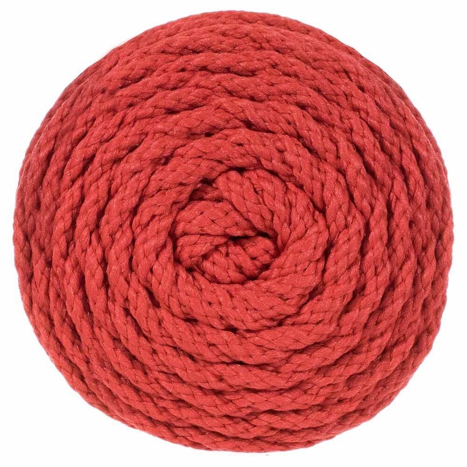 6MM Macrame Cord Bonnie Braid yarn rope 100yd rolls fusible colorfast ...