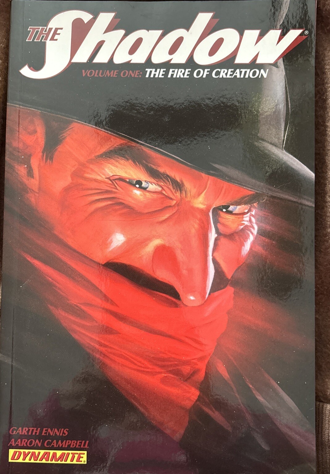 The Shadow Vol 1: Fire of Creation Blood Judgment Garth Ennis Chaykin ...