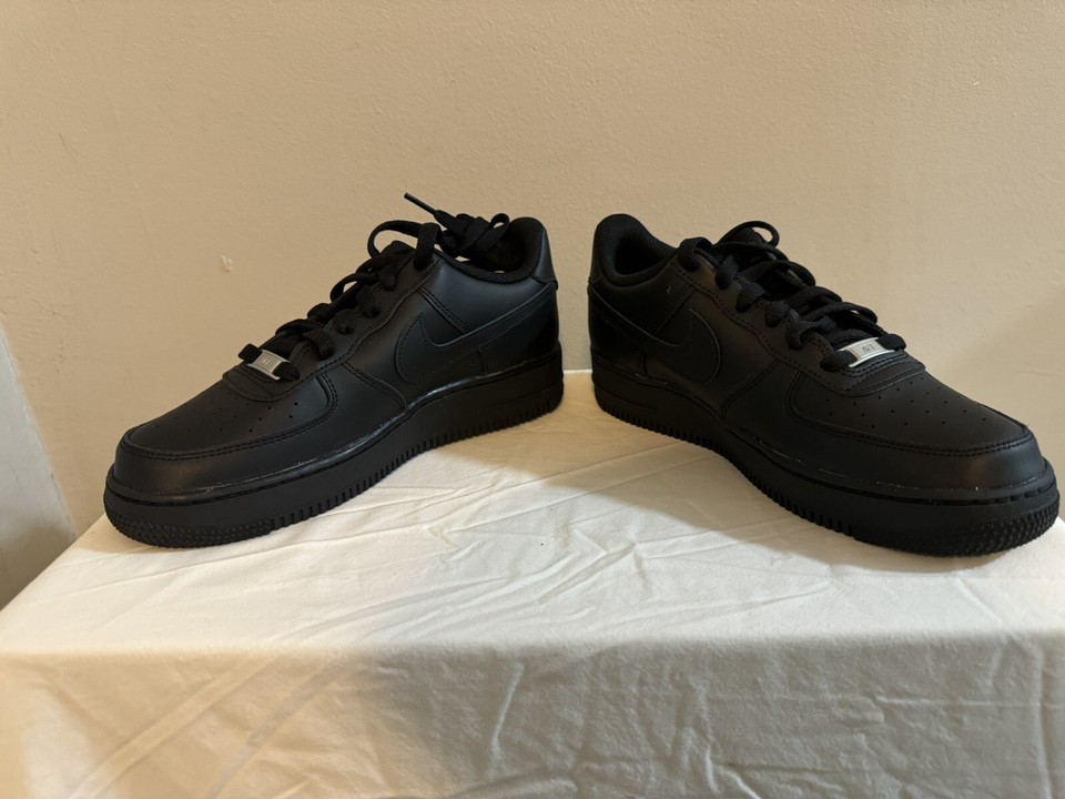 Air Force 1 Black/Black 7Y | eBay