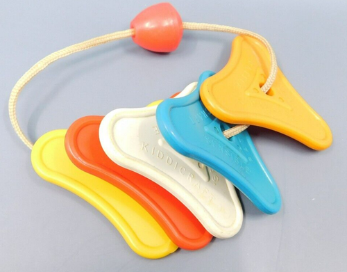 Vintage Kiddicraft Baby String Rattle Toy Made in England | eBay