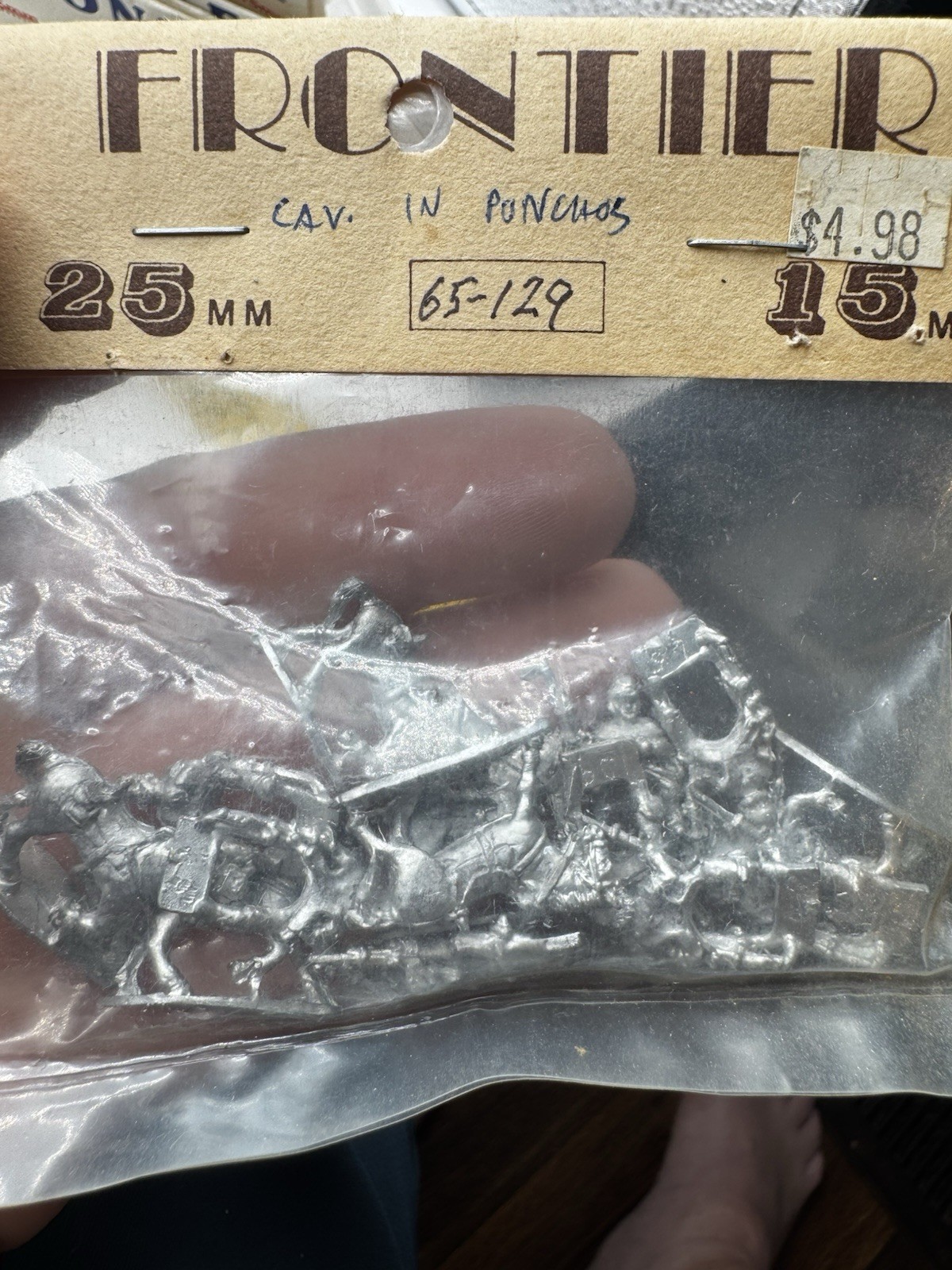 Frontier Lead Miniatures 15mm Old West ACW Figures Lot Of 10 Packs ...